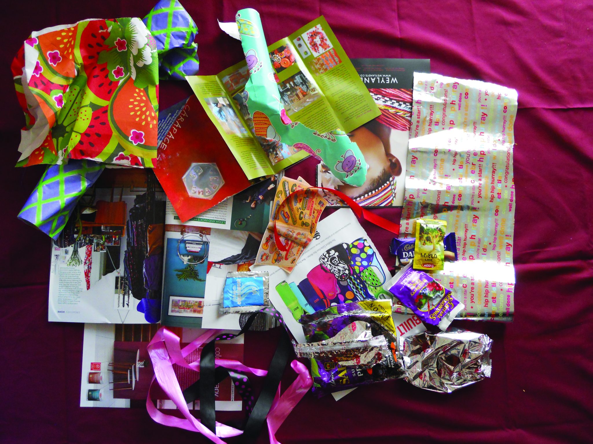 The colour paper chase - Adventuring into Art